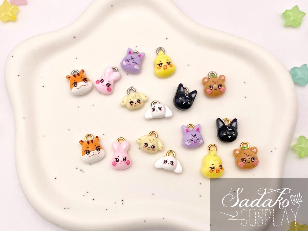 ATEEZ Aniteez Pendant With Eyelet (new Version) - Resin Acrylic Charms ...