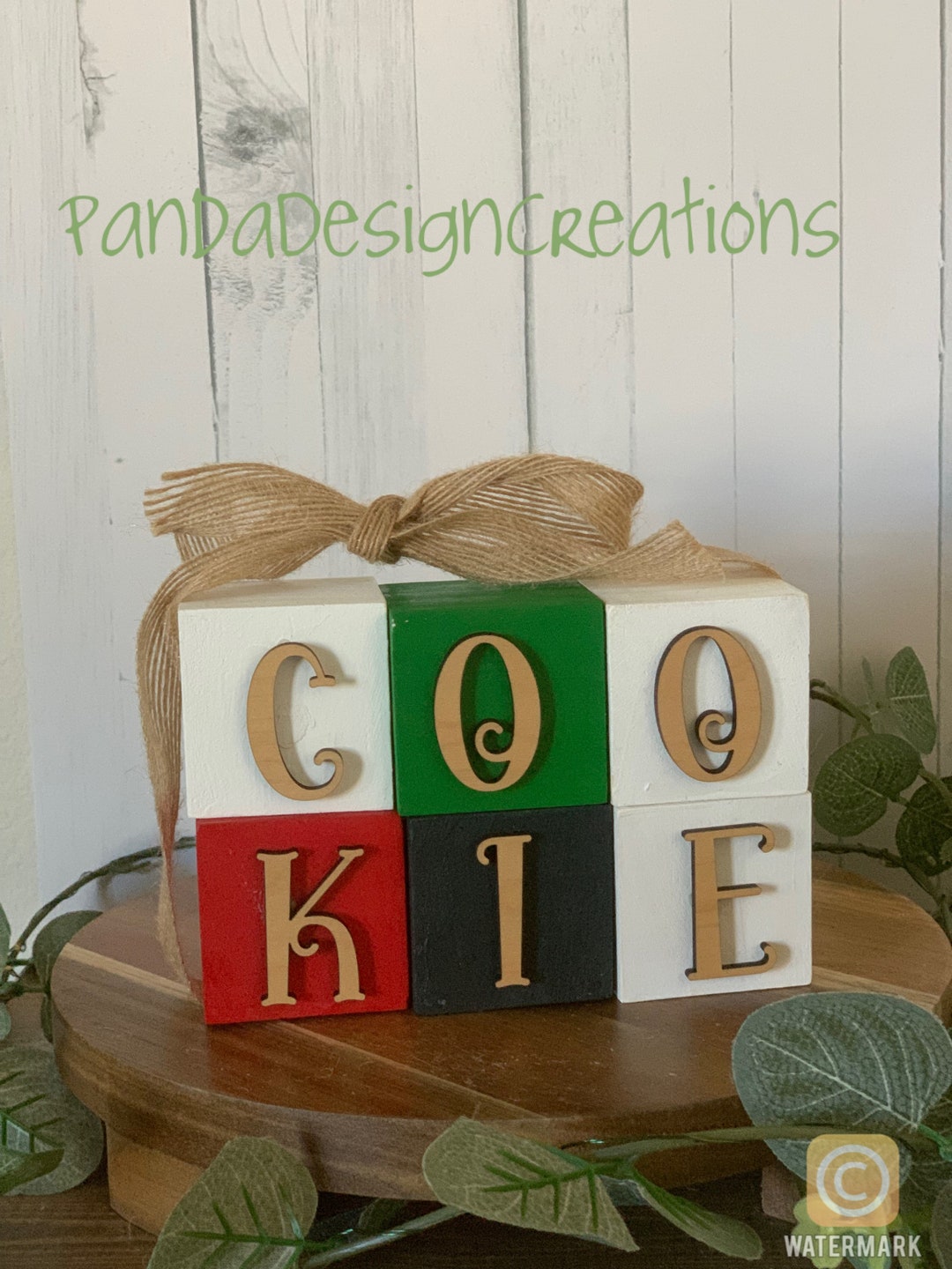 Christmas Cookie Blocks, Ho Ho Ho Blocks, Winter Blocks, Believe Blocks ...