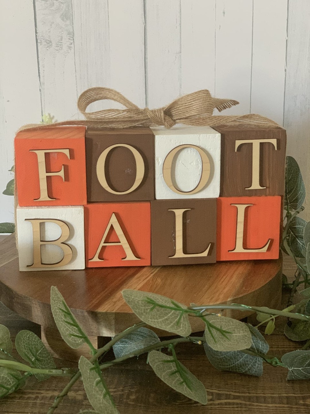 Football Blocks - Etsy
