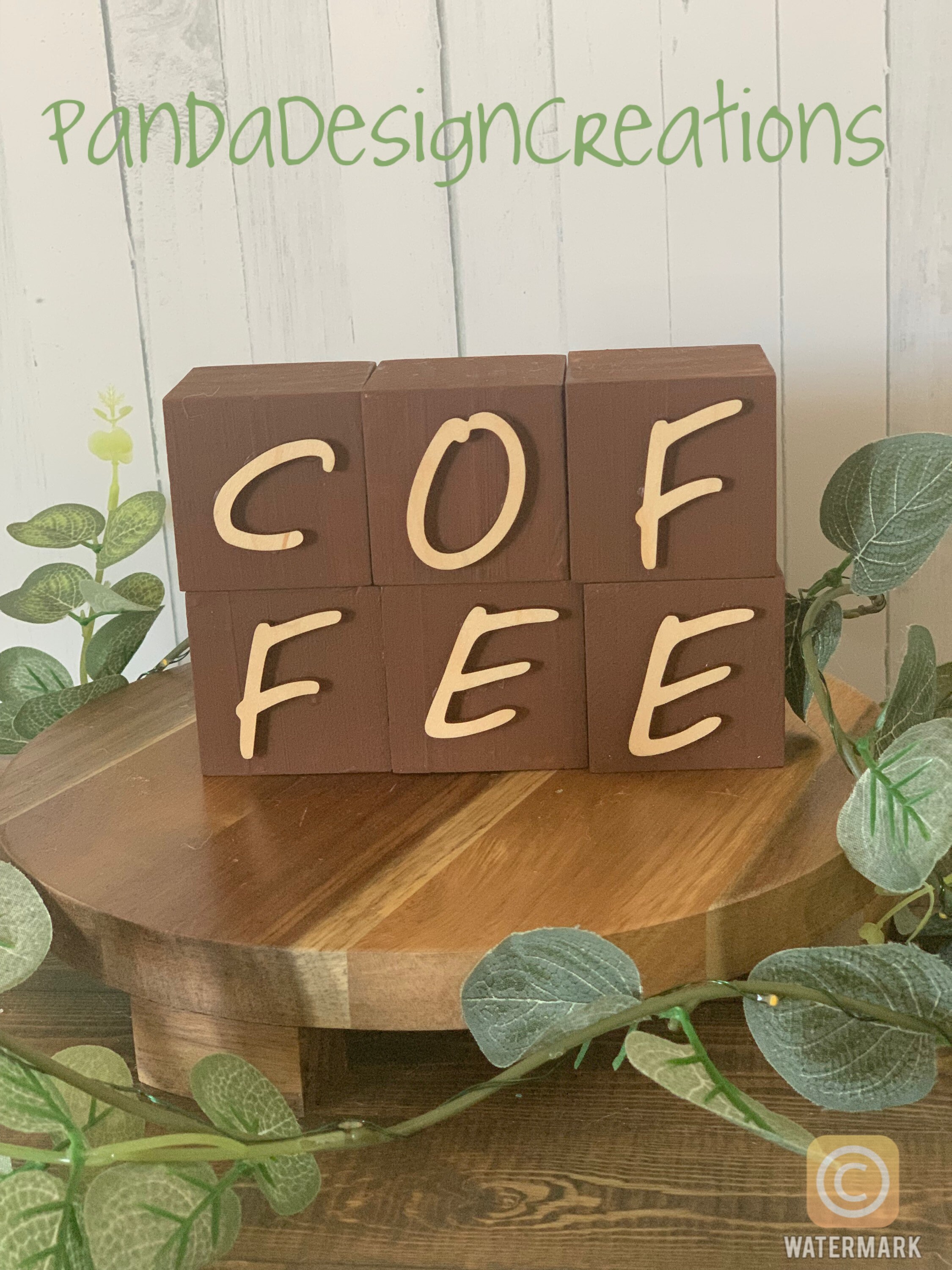 Coffee Blocks - Etsy