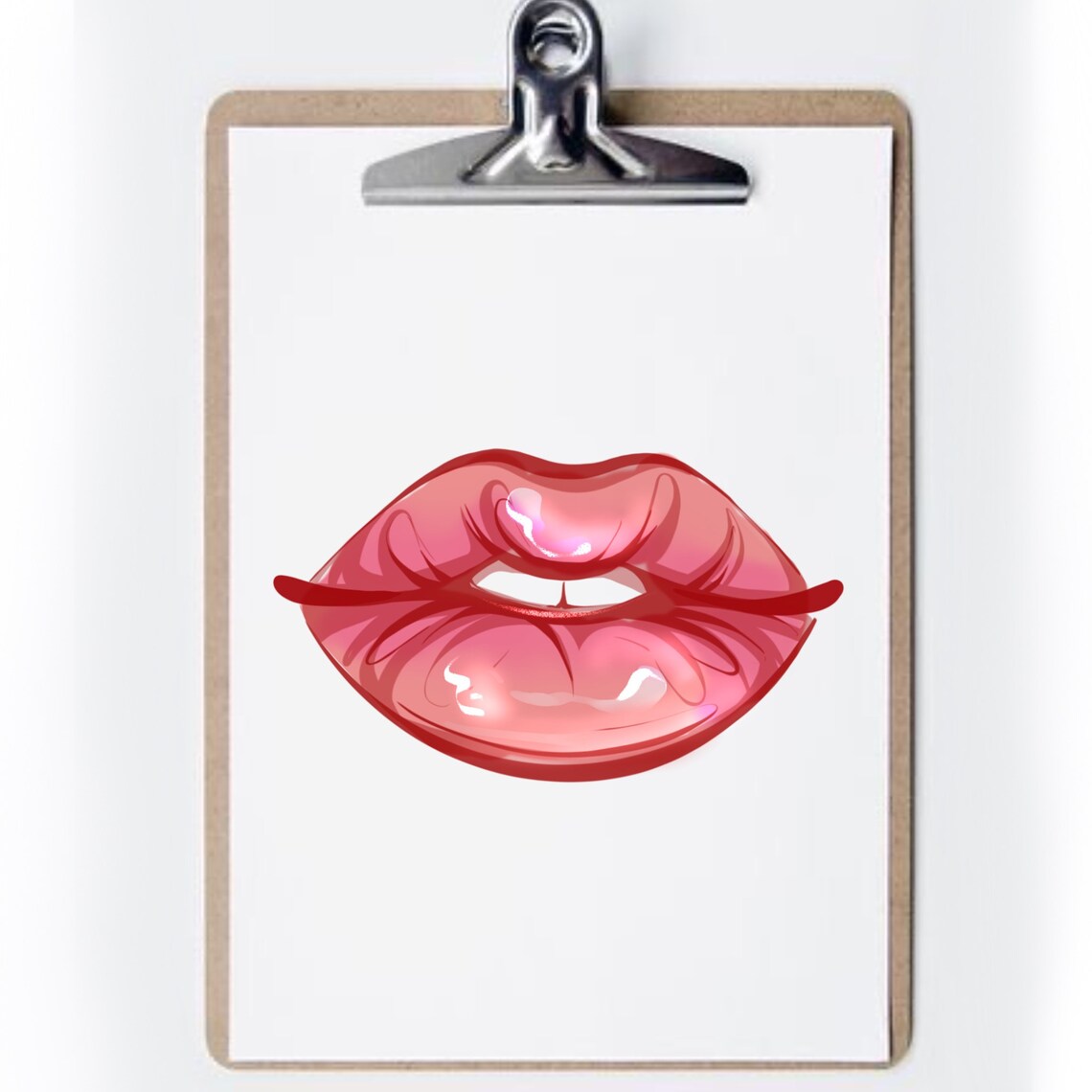 Lip stamp brushes for Procreate Lip stamps Face stamps | Etsy