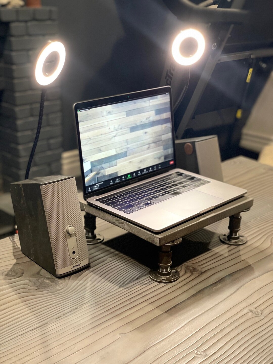 Rustic Laptop Stand (12" X 11") - Etsy