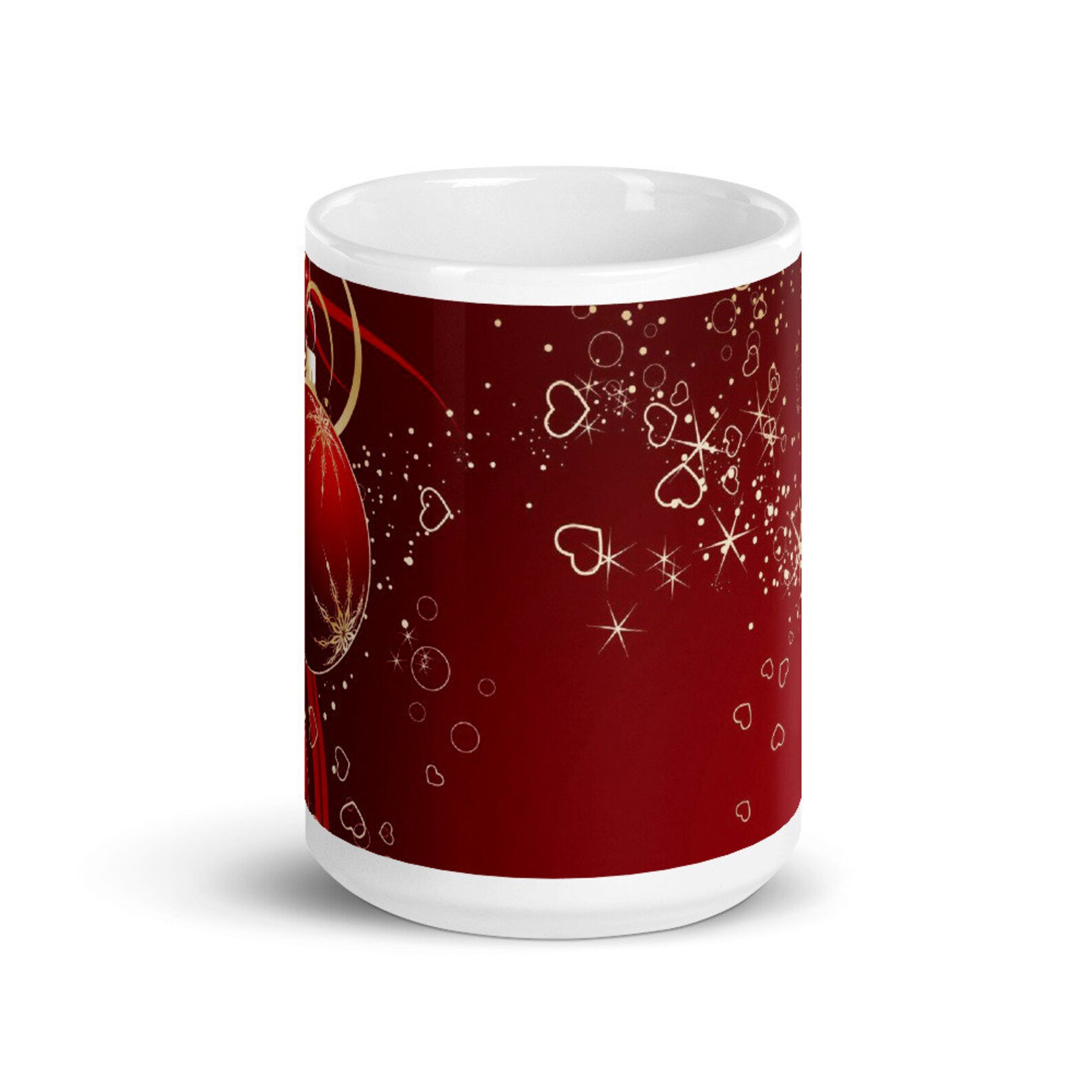 Red Christmas Mug - Etsy