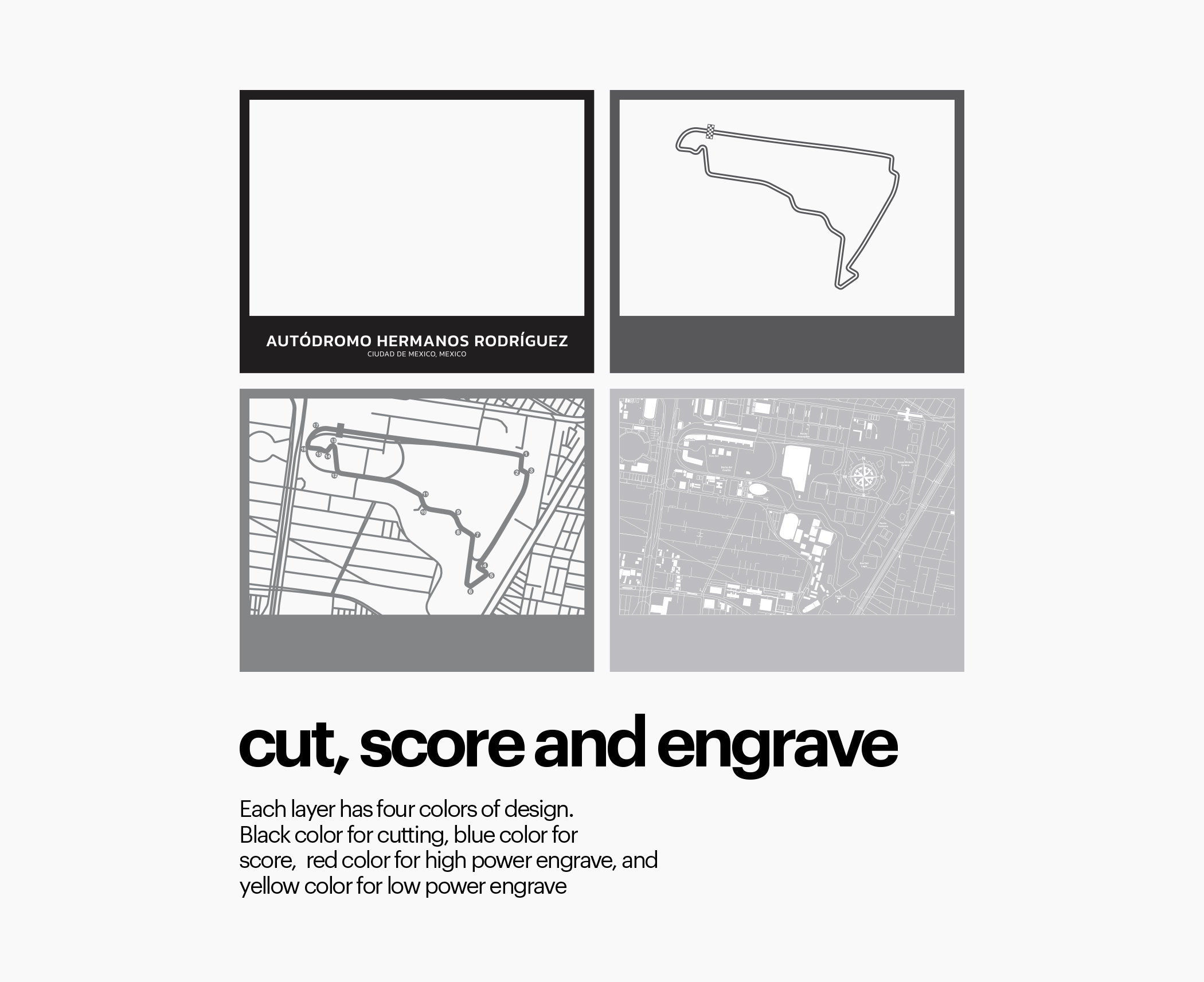 Race Tracks Map Topography, Mexico City Track Map SVG, Famous Circuit ...