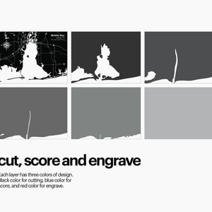 Lake House Decor, Mobile Bay Map SVG, Wood Wall Decor Gift, Topographic ...