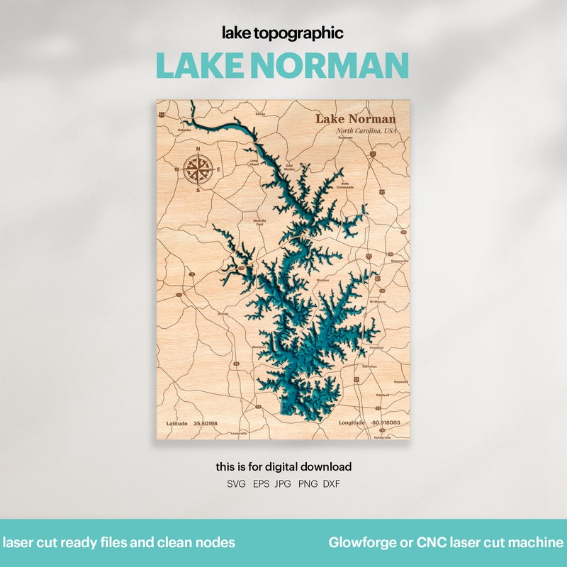 Lake Norman Art - Etsy