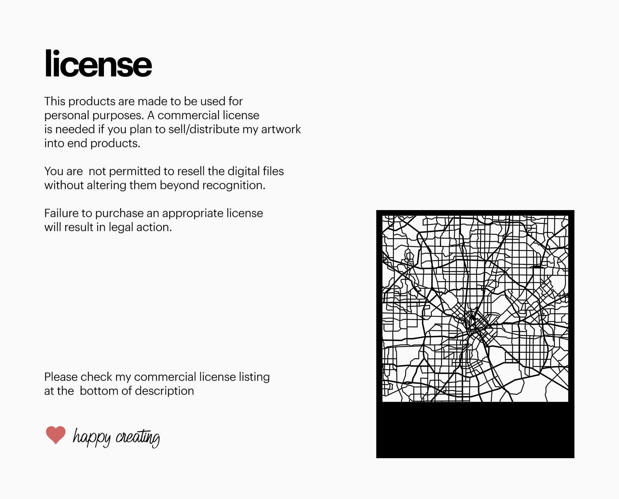 Dallas Layered City Map City Map Wall Art Multi Layered - Etsy