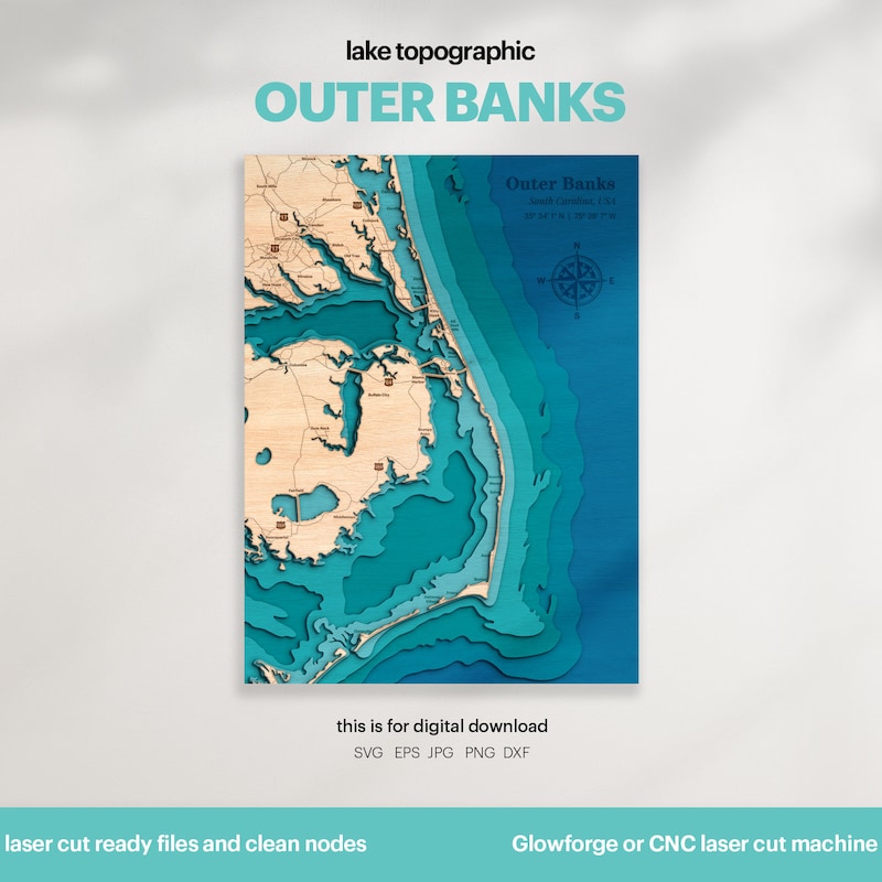Outer Banks Svg - Etsy