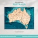 Victoria Flag Map SVG, Vic Australia, AU AUS Australian State Border ...