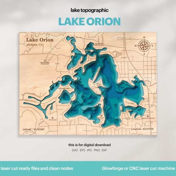 Lake Orion Wall Art - Etsy
