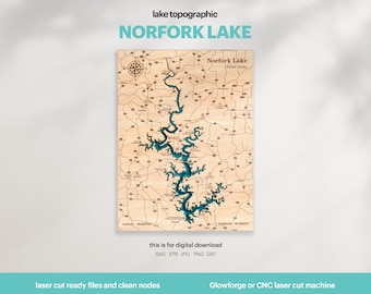 Lake House Decor, Lake of the Woods Map SVG, Wood Wall Decor Gift ...