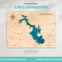 Lake Merwin WA Shoreline Only Map | Single Layer | Svg Pdf Ai Eps Png ...