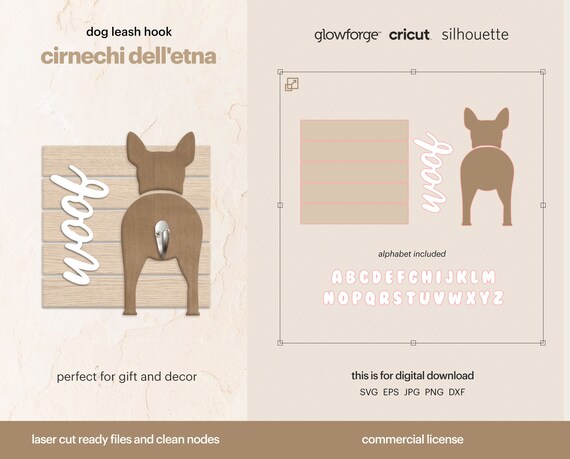 Cirnechi Delletna Dog Silhouette SVG Cirnechi Delletna Dog - Etsy