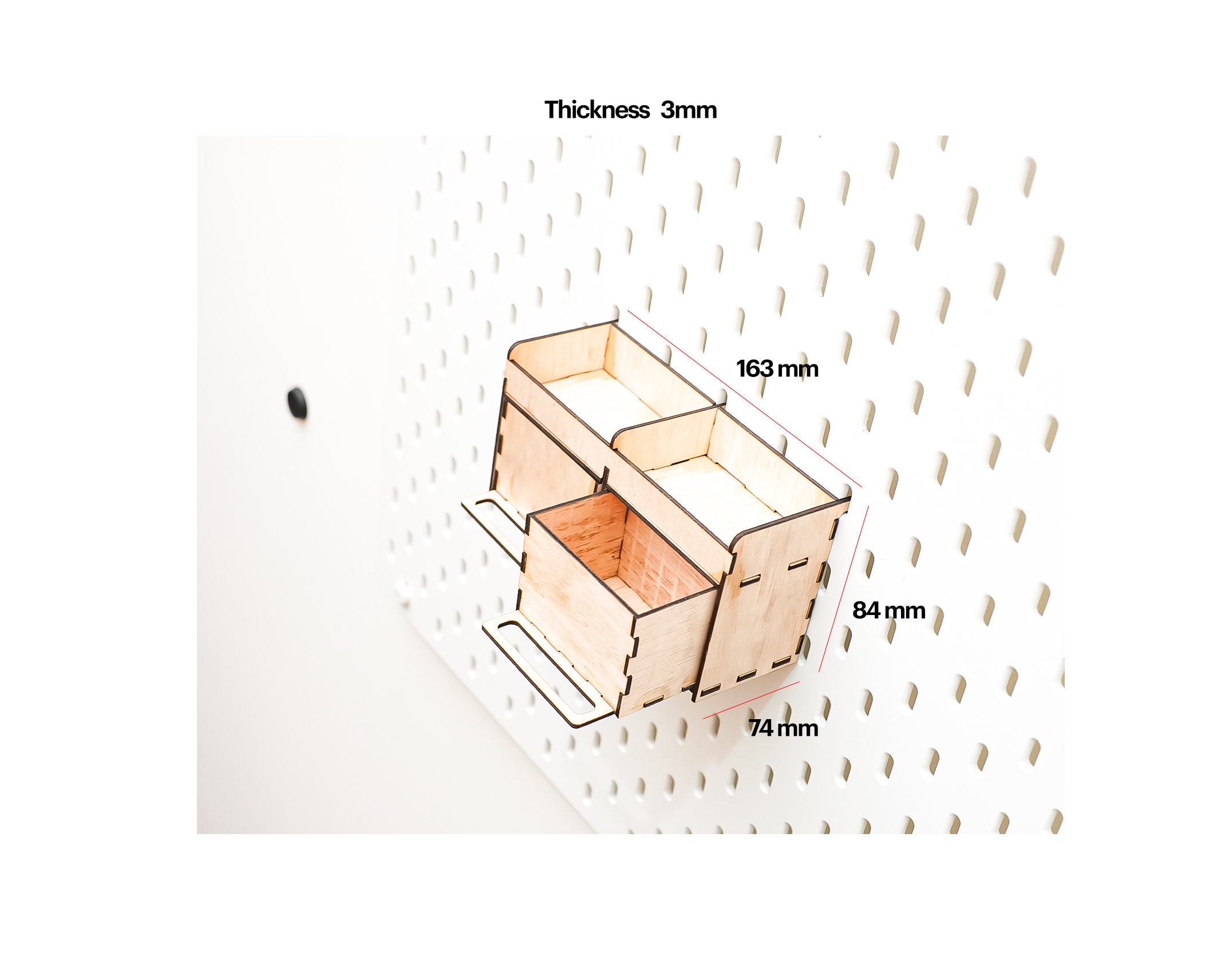 Pegboard Drawer With Shelf Pegboard Accessories Pegboard | Etsy