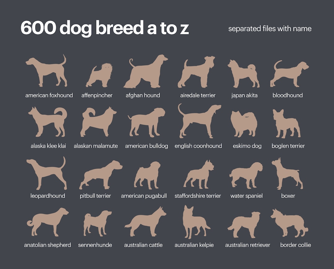 Dog Breed Chart Comparison