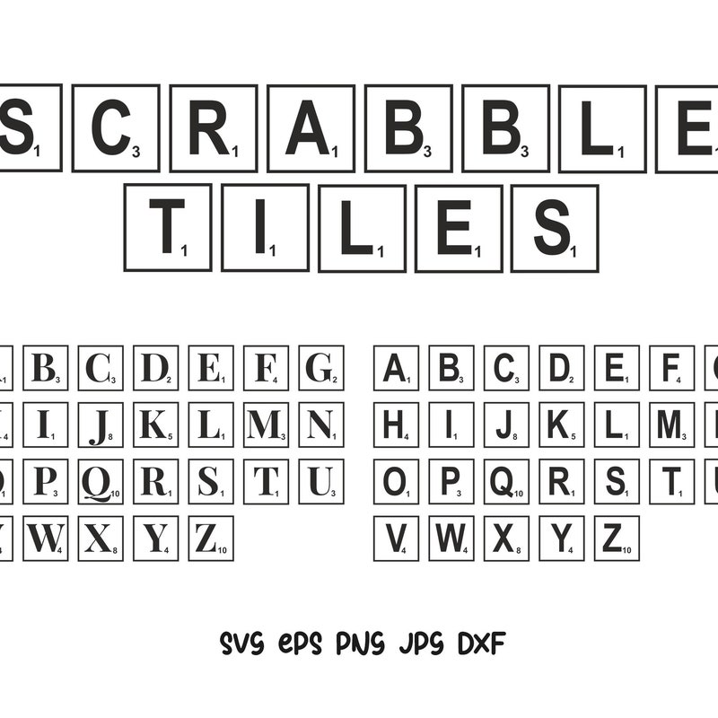 Scrabble Tile Art - Etsy