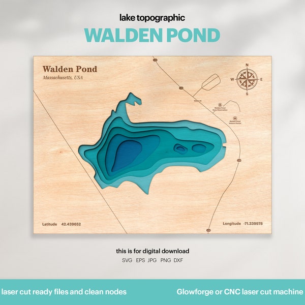 Walden Pond - Etsy