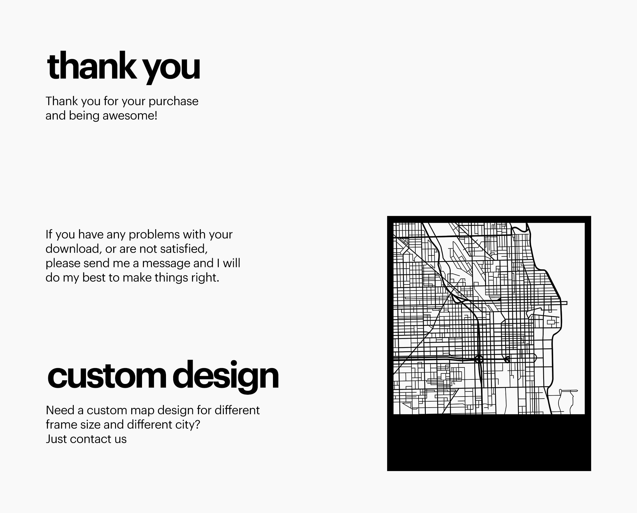 Chicago Layered City Map City Map Wall Art Multi Layered - Etsy