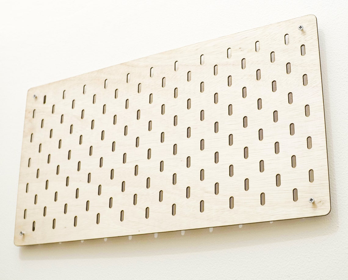 68 Pegboard Accessories Bundle,full Bundle Pegboard,wooden Pegboard ...