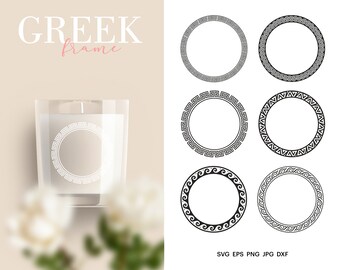 Greek Key Decal - Etsy
