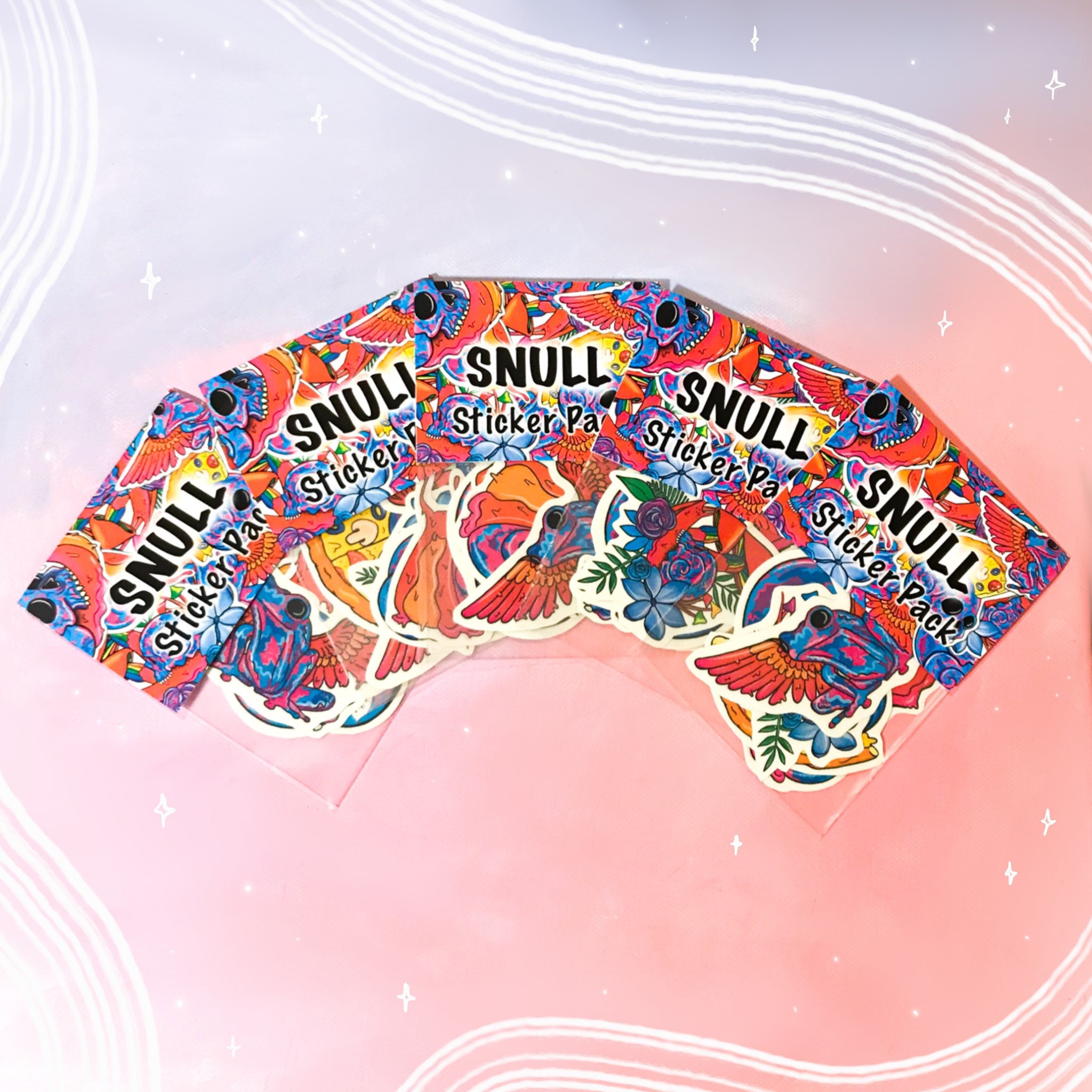 Stickers Paper & Party Supplies Snull Sticker Pack Paper etna.com.pe