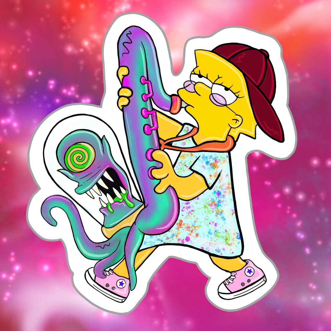 The Simpsons Sticker Pack | Etsy