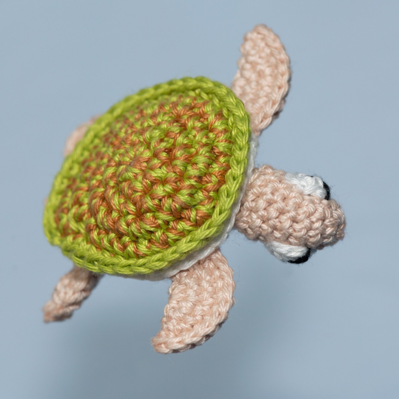 Green Sea Turtle Crochet Pattern Amigurumi Turtle Pendant - Etsy España