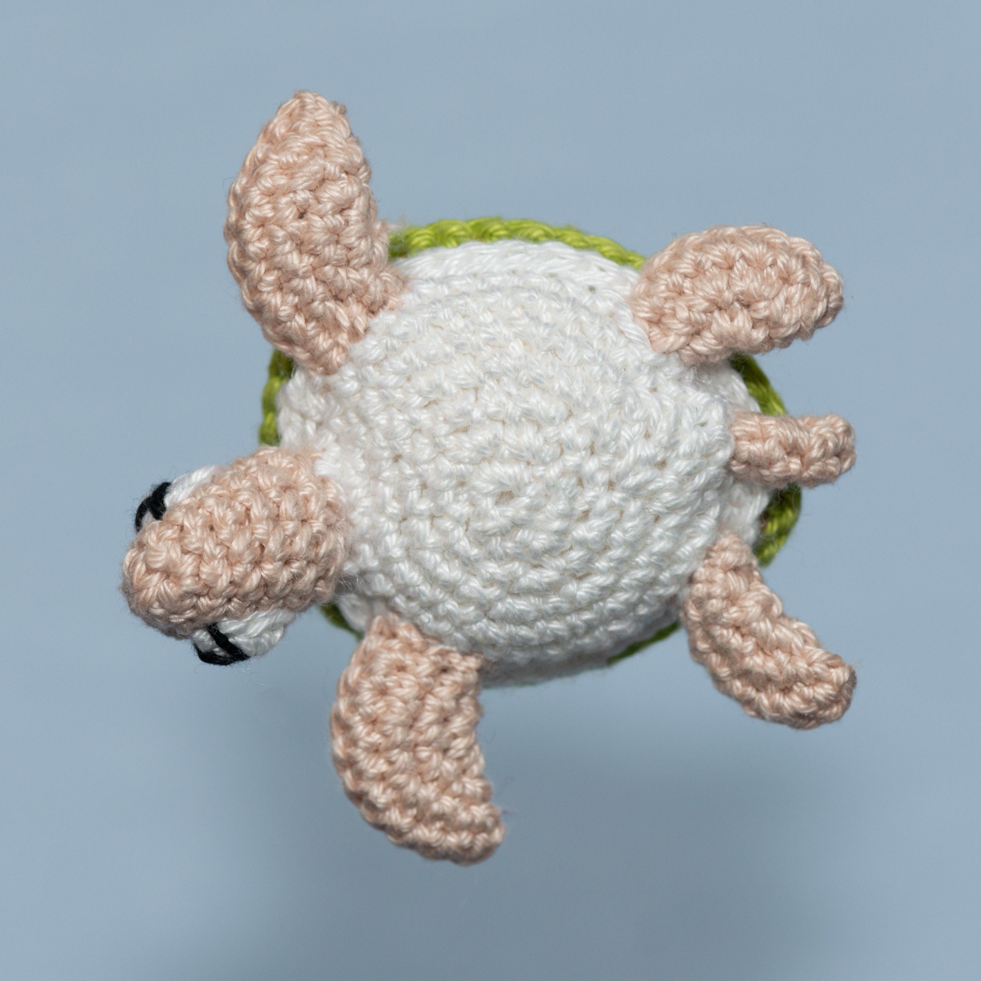 Green Sea Turtle Crochet Pattern Amigurumi Turtle Pendant - Etsy España