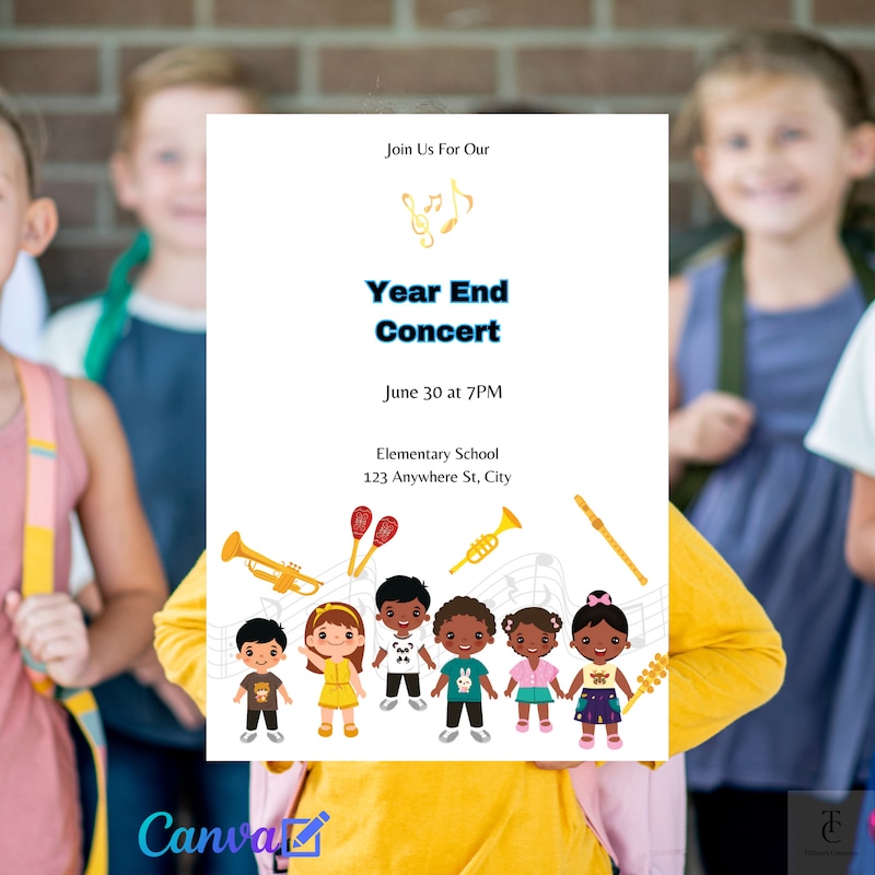 Concert Invitations - Etsy