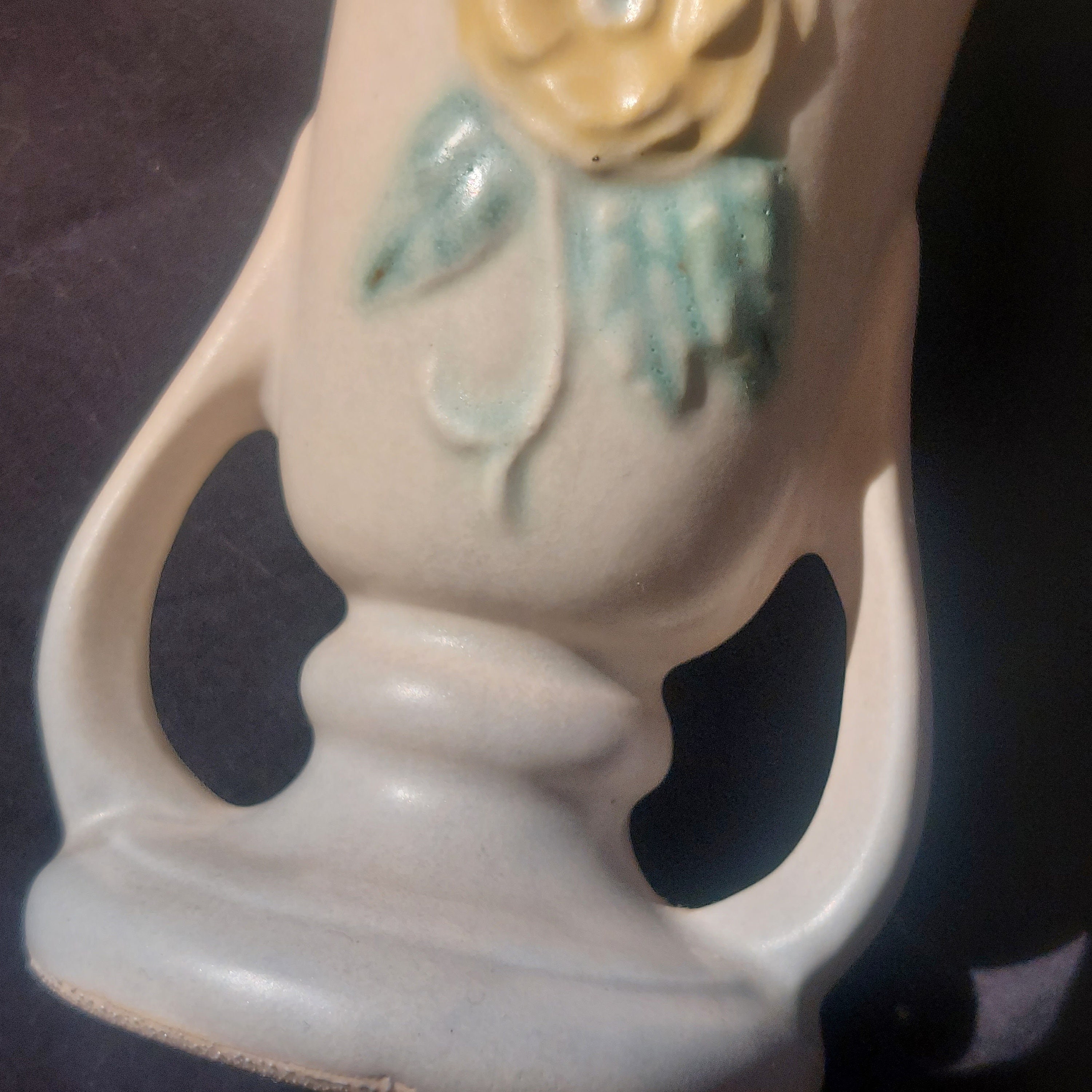 Vintage Hull Art Pottery Camellia/open Rose Pattern 130 Matte Pink and ...