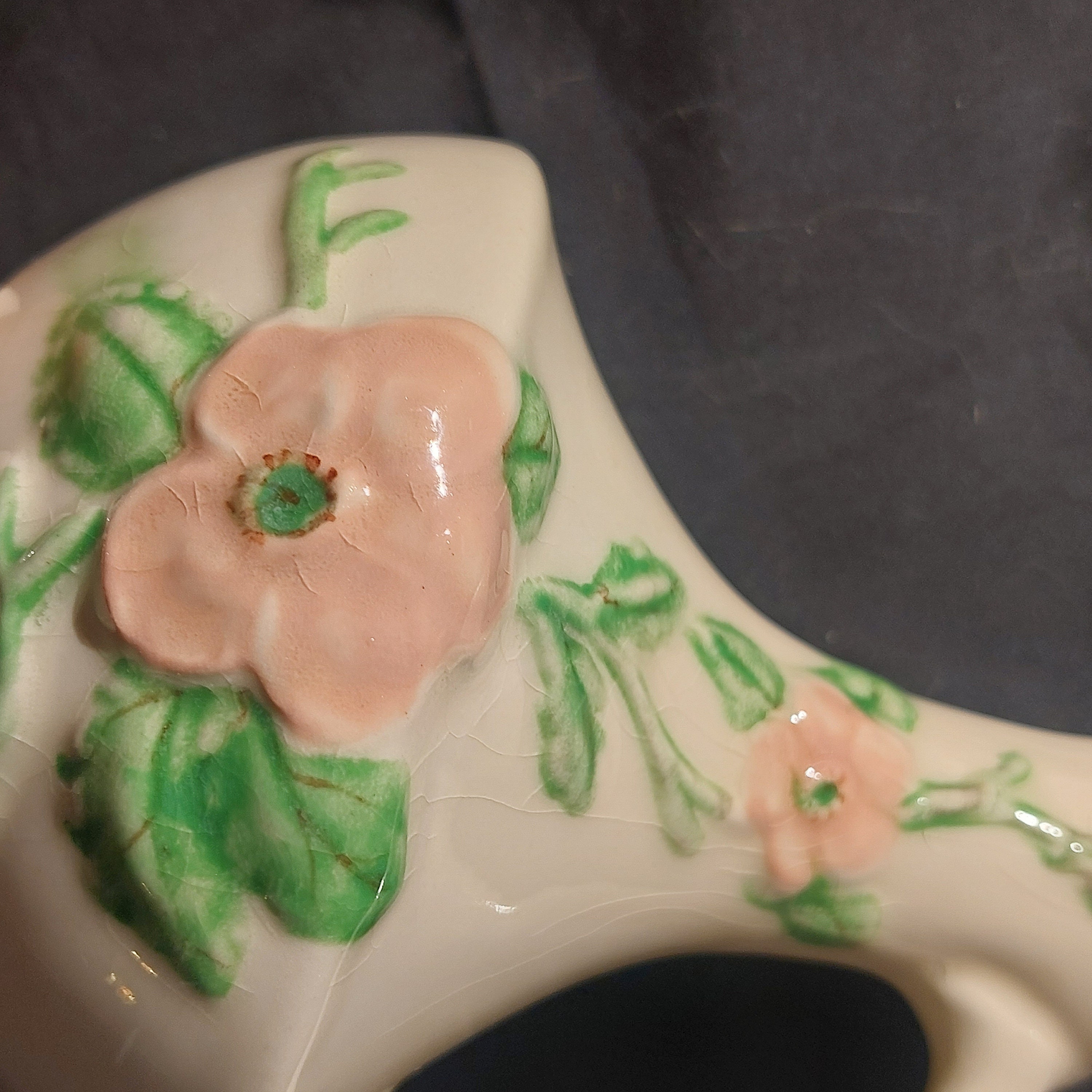 Vintage Hull Art Pottery Rosella Pattern R-9 6 1/2 R right Designation ...