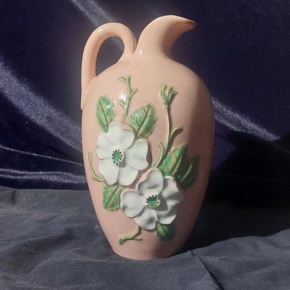 Vintage Hull Art Pottery Rosella Pattern R-11 L left | Etsy
