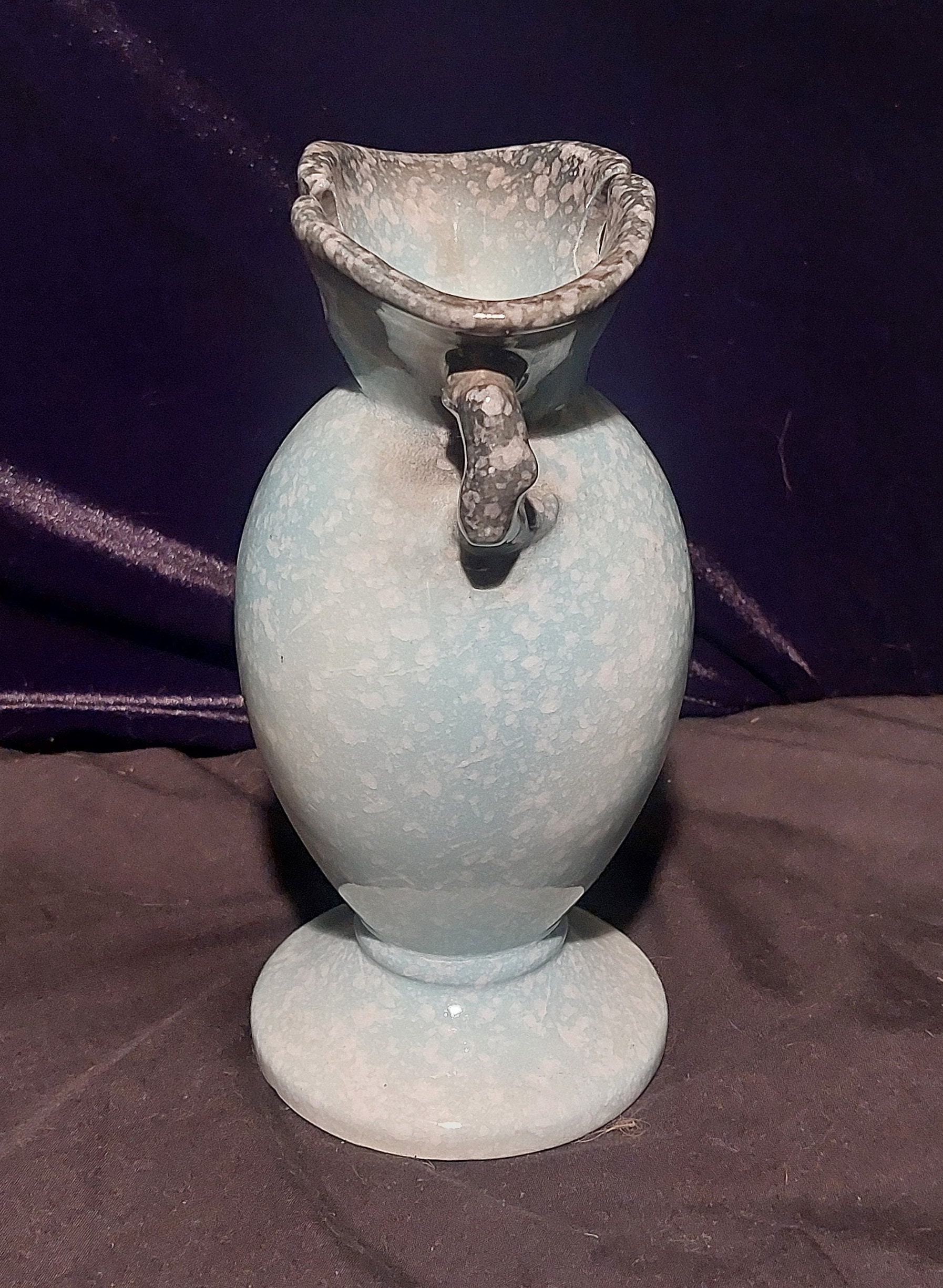 Vintage Hull Art Pottery Royal Woodland W4 Gloss Turquoise With White ...