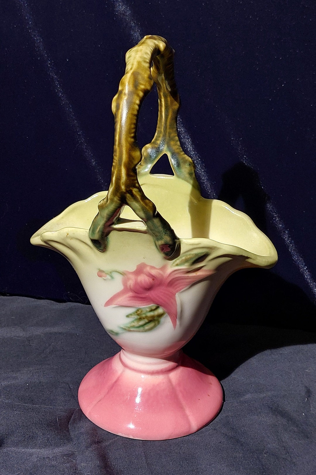 Vintage Hull Art Pottery - Woodland Pattern #W-9 - "hi-gloss ...