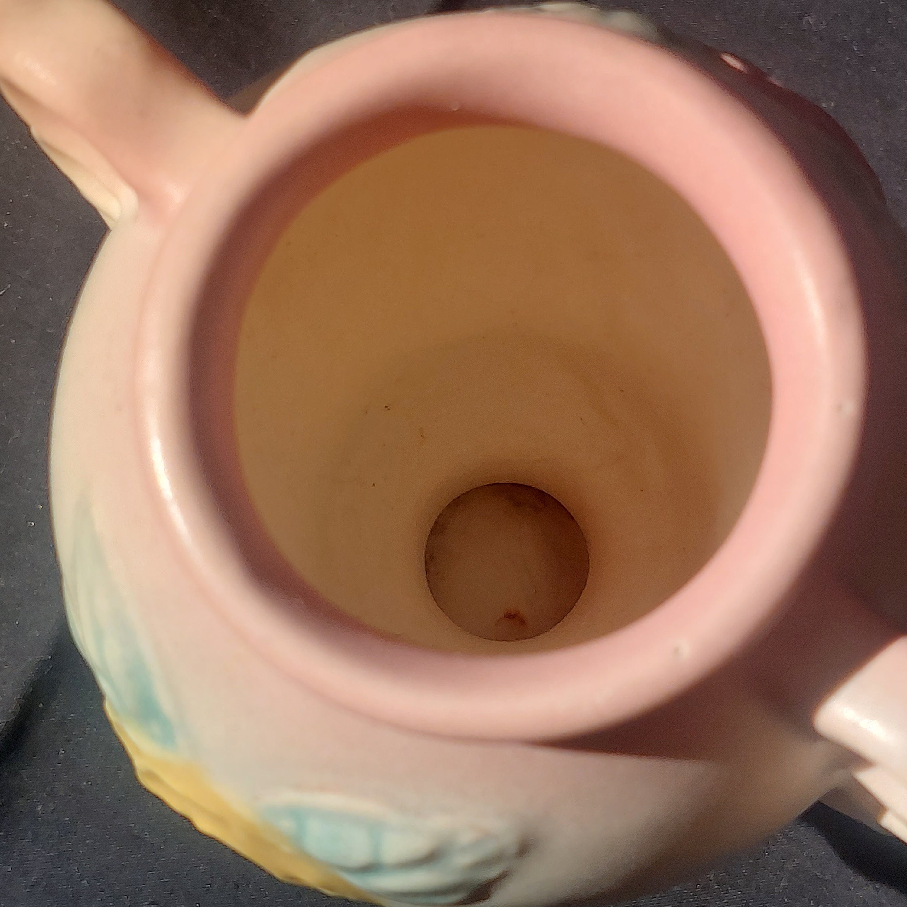 Vintage Hull Art Pottery - Camellia/open Rose Pattern #131 - Matte Pink ...