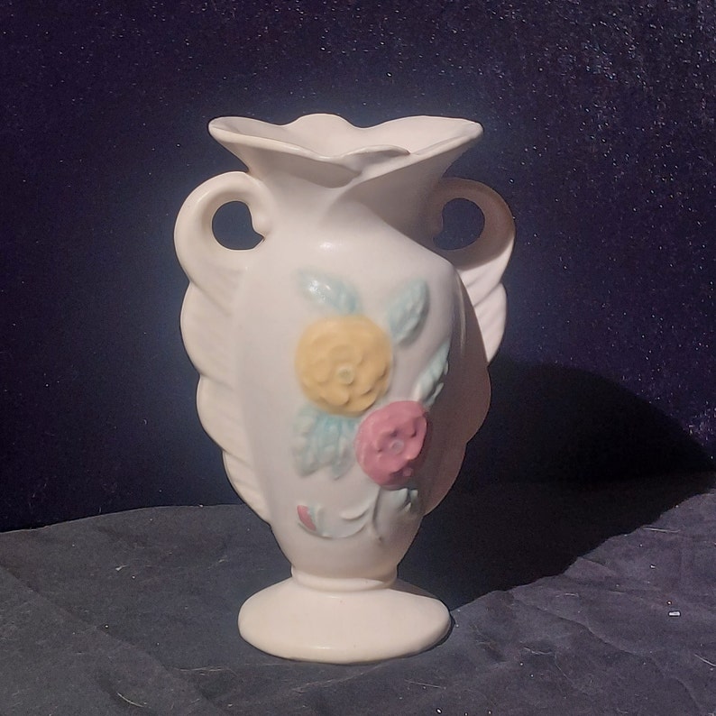 Vintage Hull Art Pottery -camellia/open Rose Pattern #121 - All-over ...