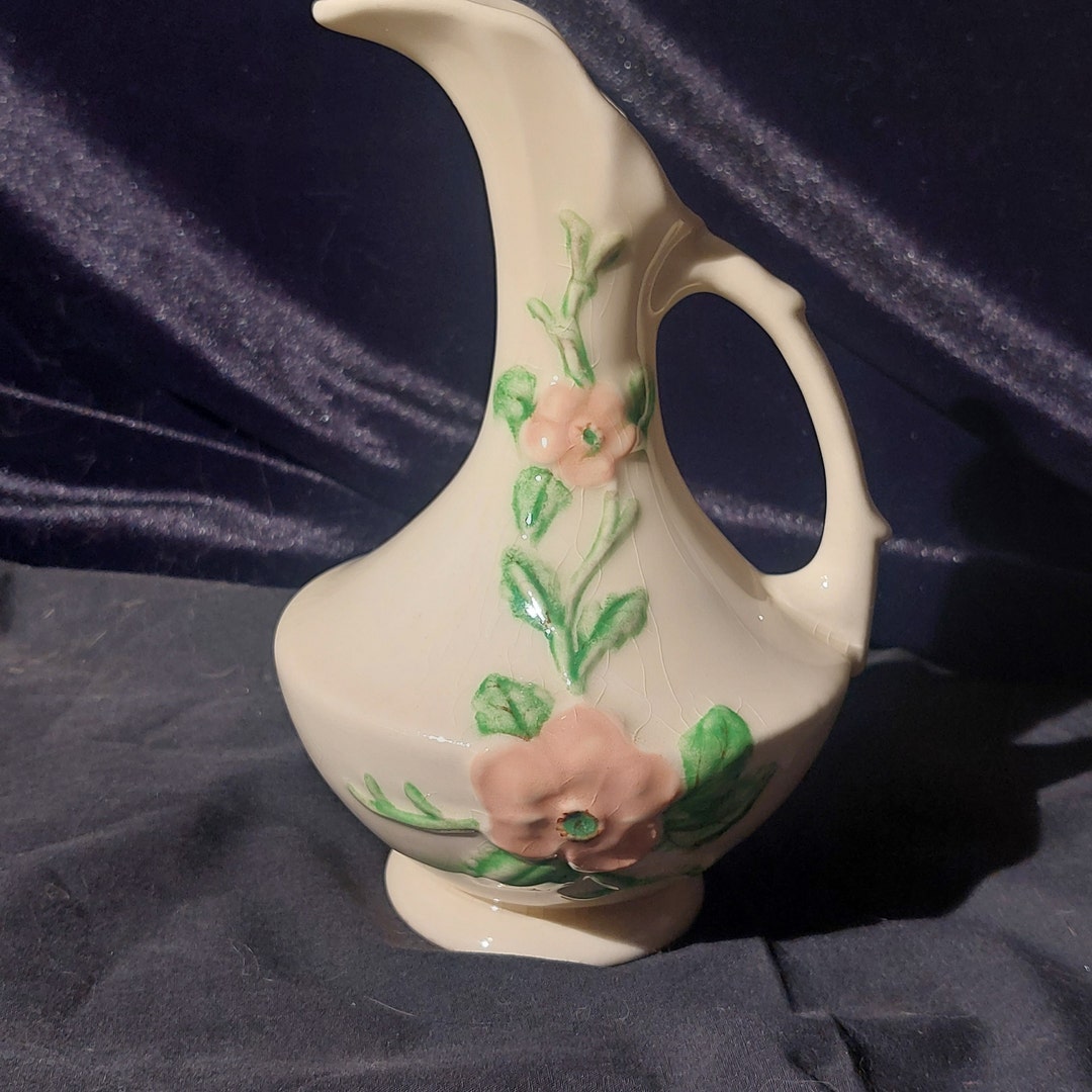 Vintage Hull Art Pottery - Rosella Pattern #R-9 - 6 1/2" R (right ...