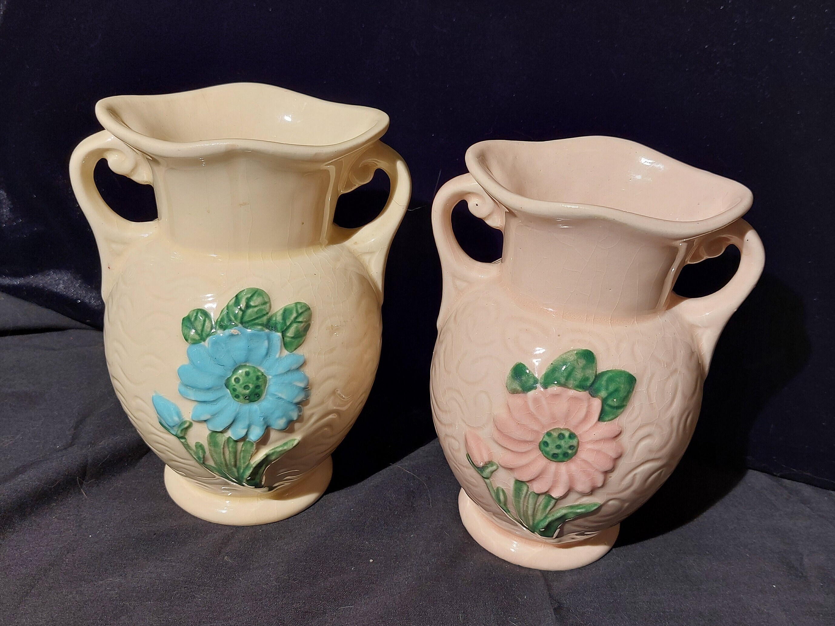 Vintage Hull Art Pottery Classic Pattern 4 High-gloss - Etsy