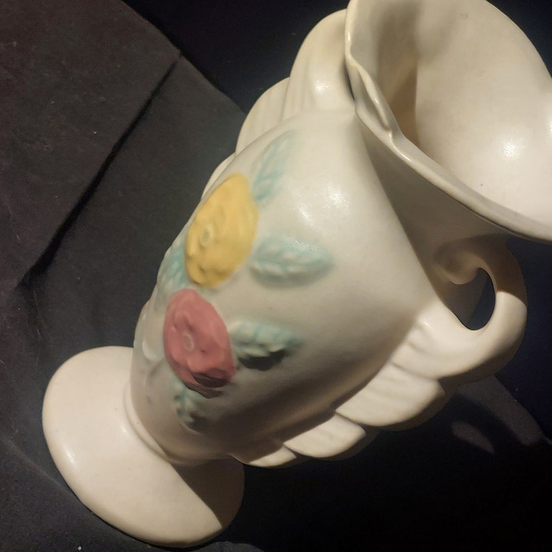 Vintage Hull Art Pottery -camellia/open Rose Pattern #121 - All-over ...