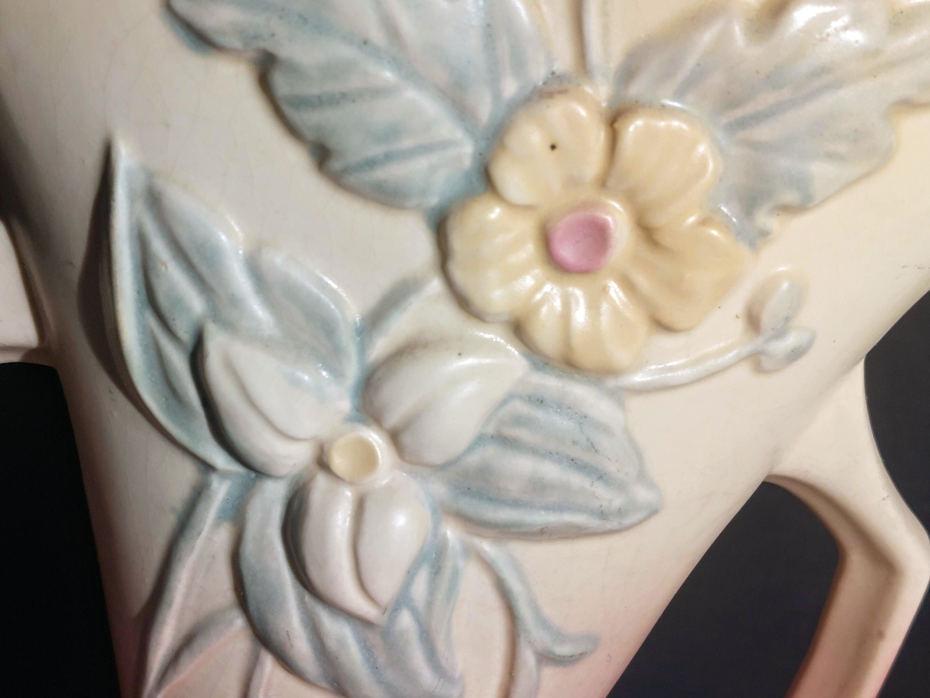 Vintage Hull Art Pottery Wildflower W-series Pattern W15 Yellow and ...