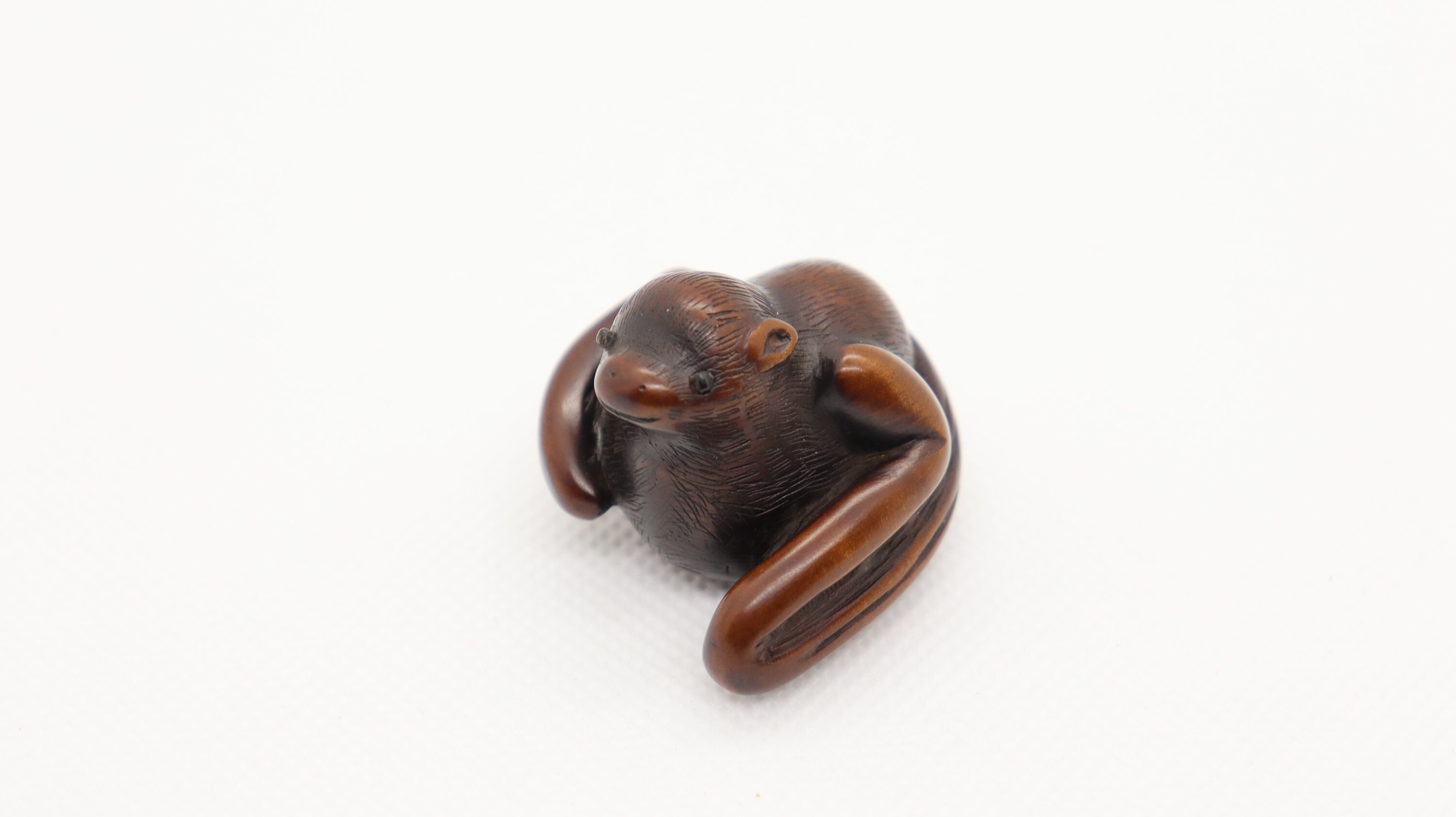 Contemporary Boxwood Netsuke Bat - Etsy