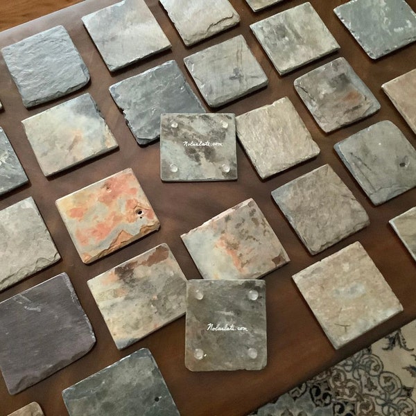 Slate Coasters - Etsy
