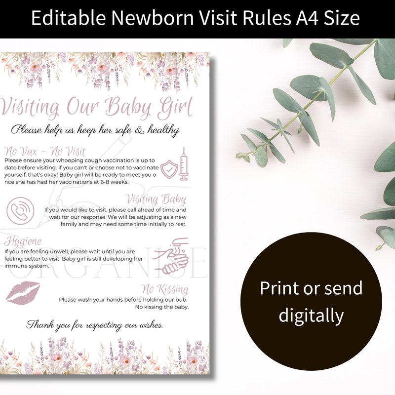 Newborn Rules Baby Girl - Etsy