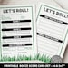 Printable Bocce Scorecards, Bocce Score Cards, Bocce Ball Game ...
