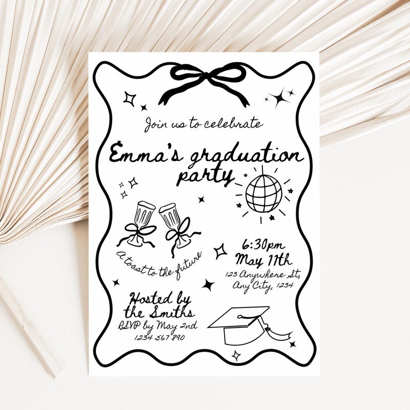Graduation Invitation - Etsy