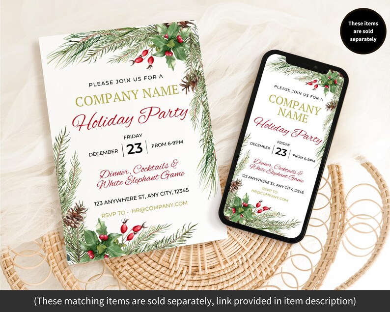 Corporate Christmas Party Welcome Sign, Company Christmas Party Welcome ...