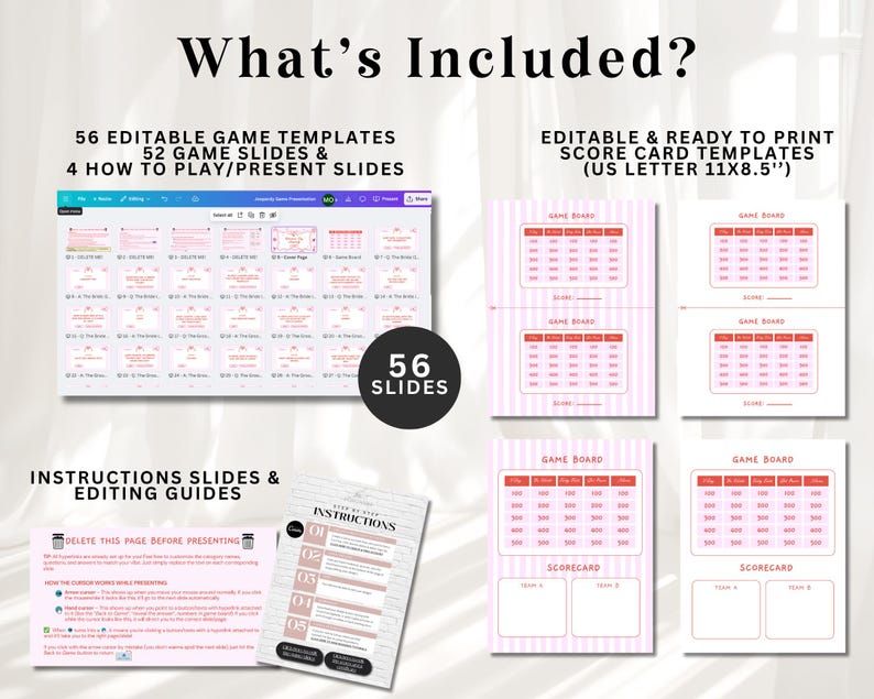 Galentines Day Jeopardy Game, Galentine's Day Trivia Game, Valentines ...
