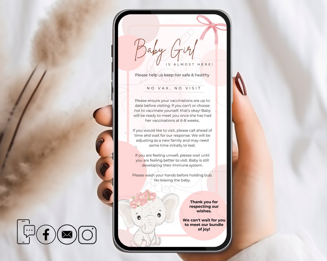 Digital Newborn Visit Boundaries for Friends and Family Social Media ...