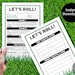 Printable Bocce Scorecards, Bocce Score Cards, Bocce Ball Game ...