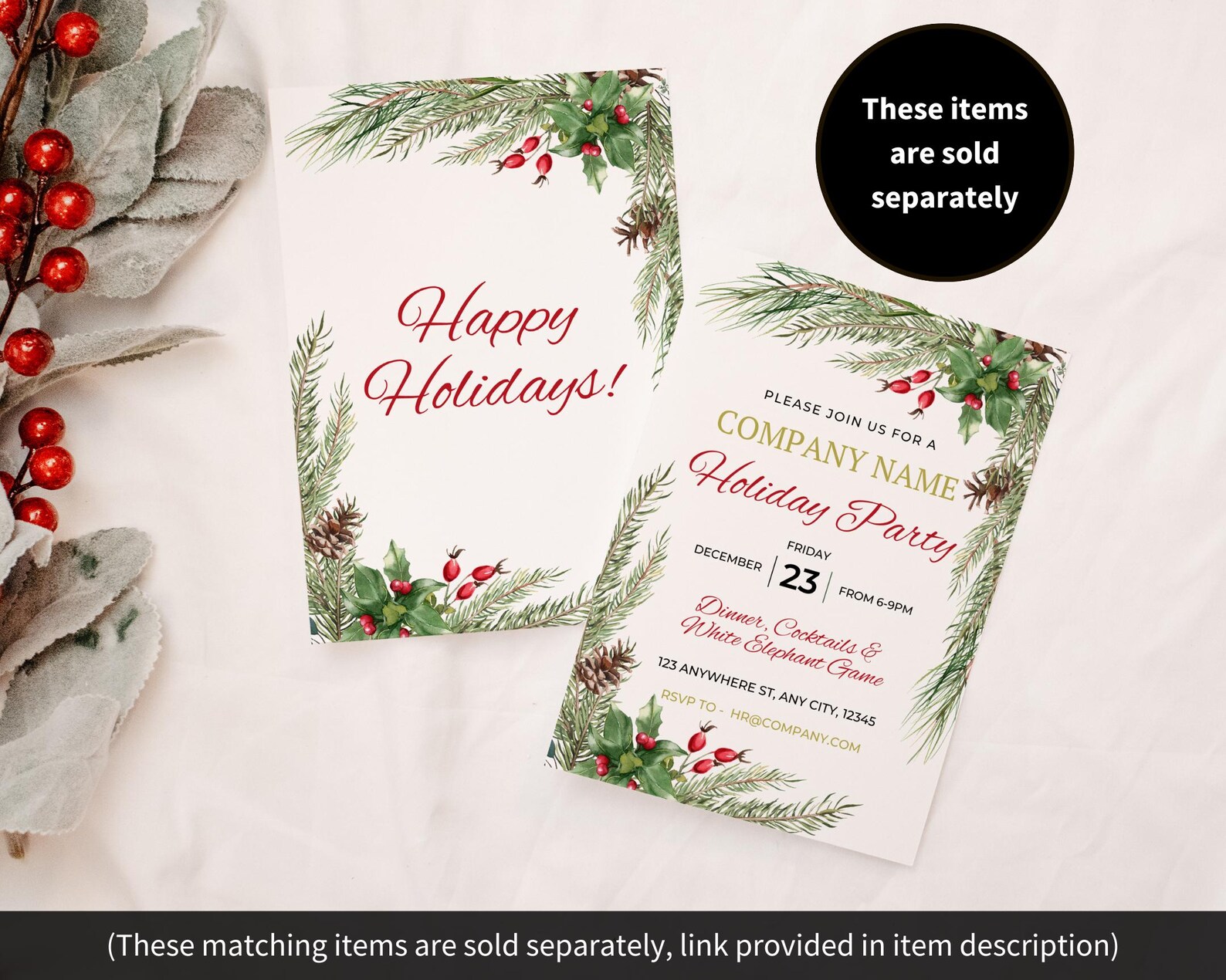 Corporate Christmas Party Welcome Sign, Company Christmas Party Welcome ...